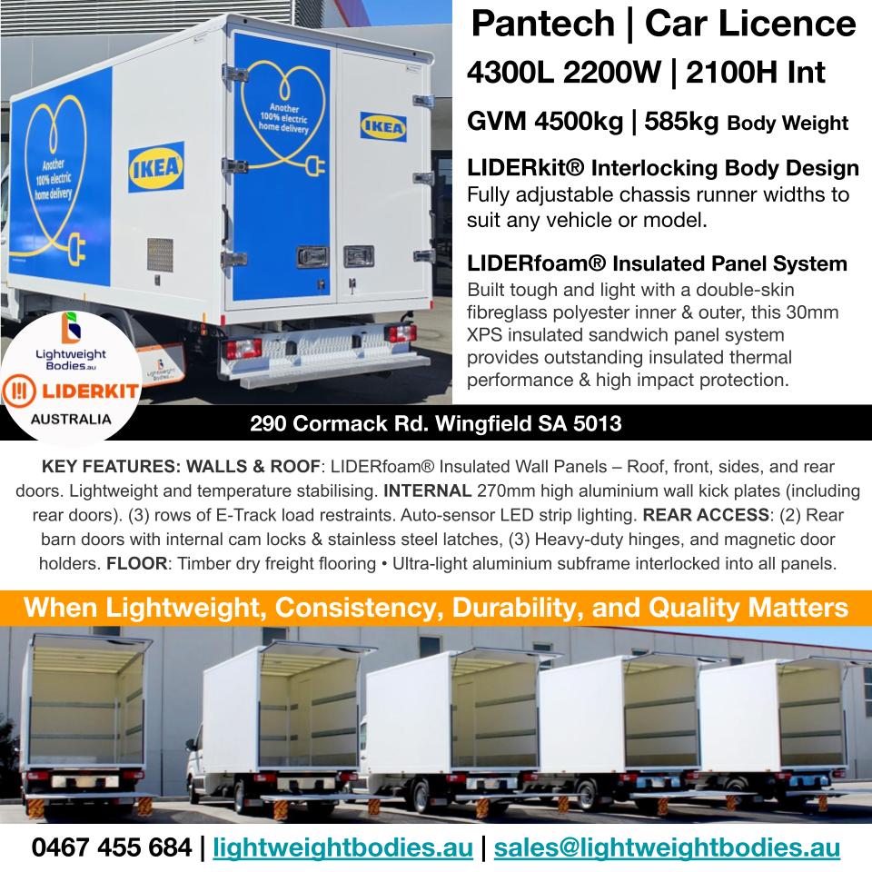Lightweight Truck Bodies for Autralian Logistics | Durable